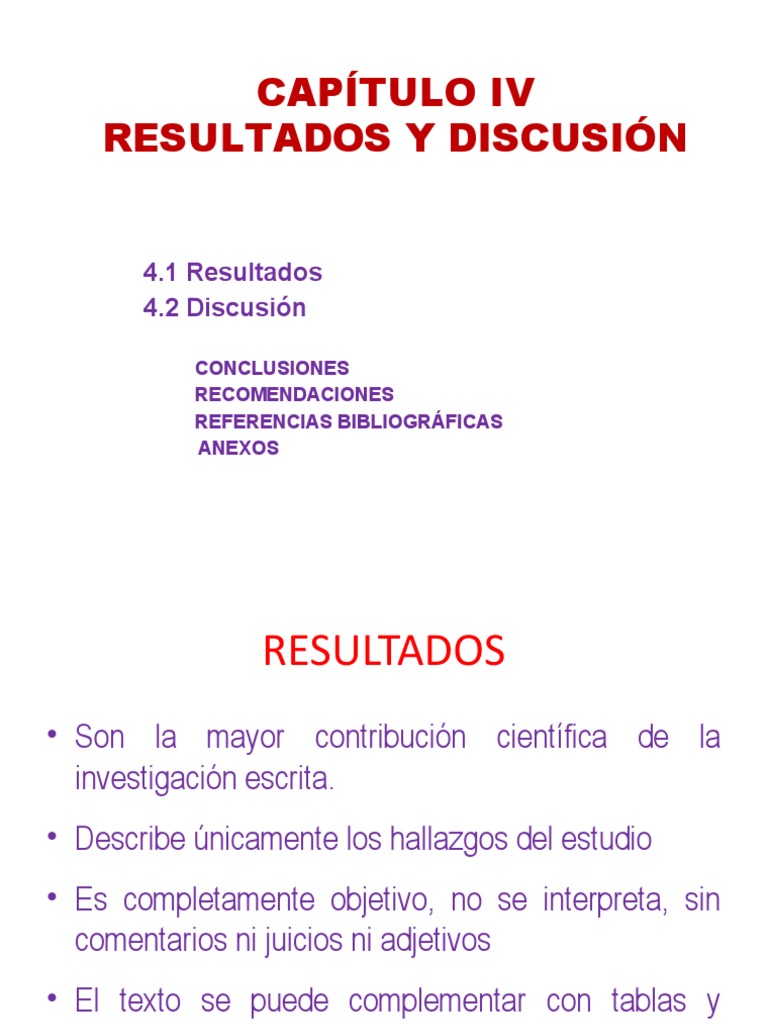 Resultados y Discusión de Investigación | PDF | Estadísticas | Hipótesis