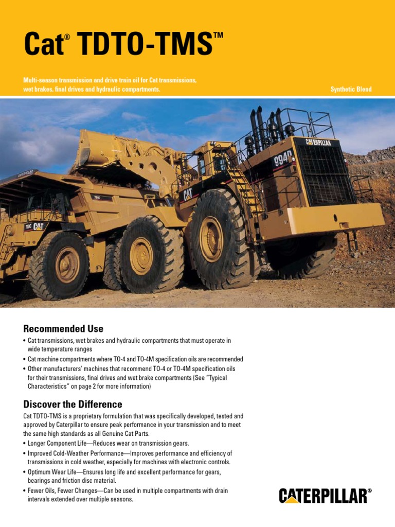 Tdto TMS | PDF | Viscosity | Transmission (Mechanics)