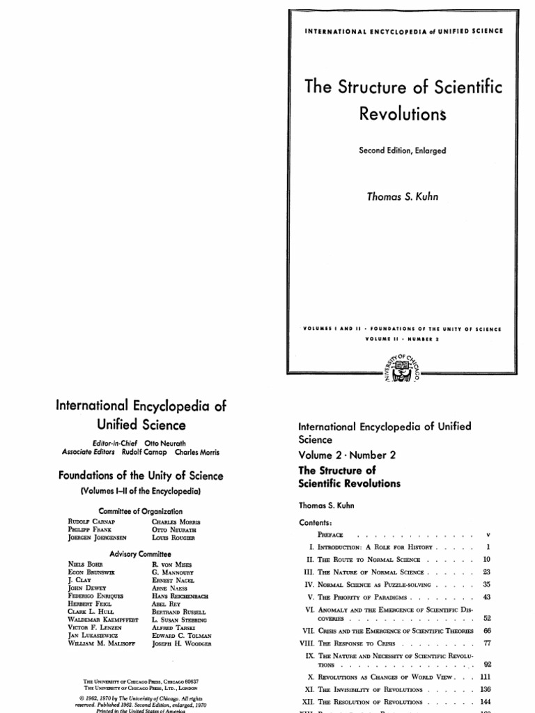 (International Encyclopedia of Unified Science. Foundations of The ...