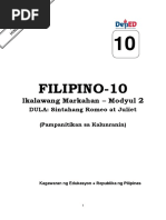 Filipino Module 2 Corrected Grade 10 Quarter 2 | PDF