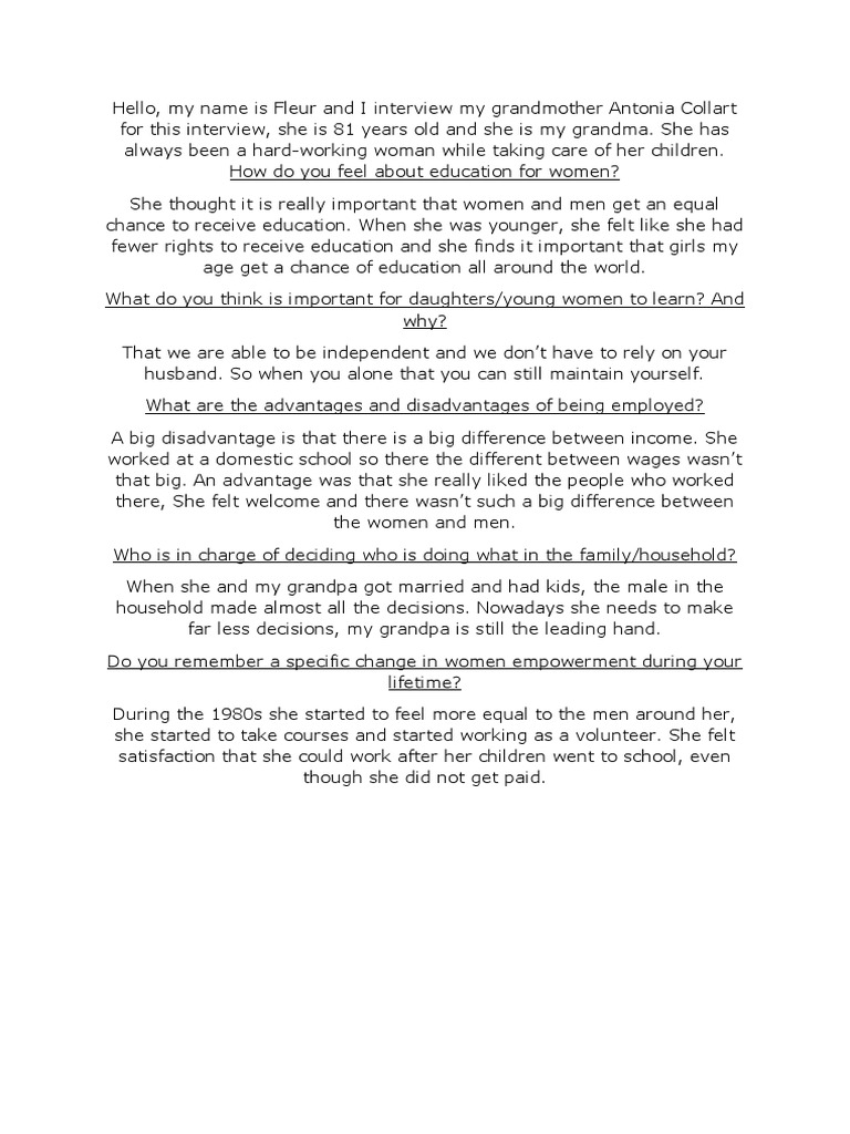 Interview Eumind Women Impowerment Fleur | PDF | Wellness