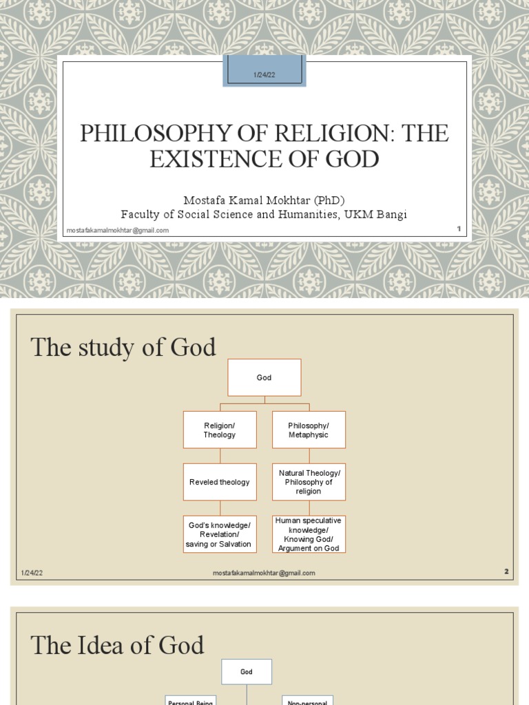 Existence of God | PDF | God | Existence Of God