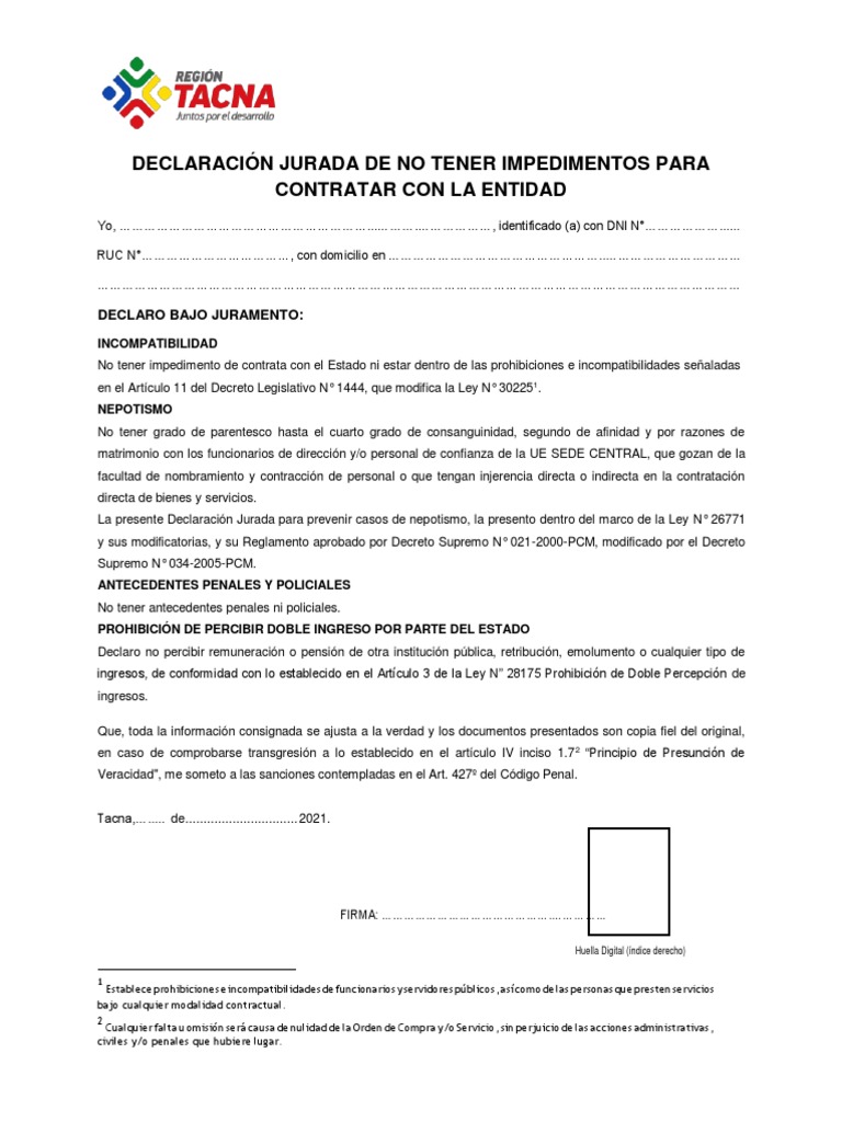 Formatos DJ y Cci - 2021-001 | PDF