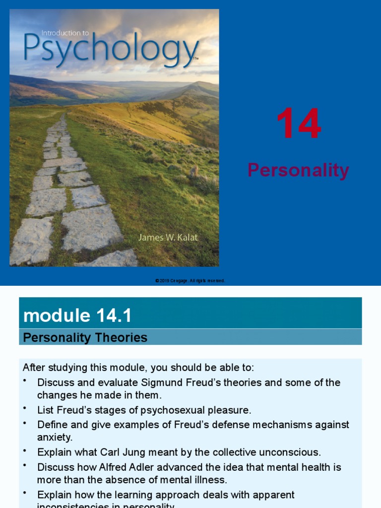 Chapter 14 - Personality | PDF | Sigmund Freud | Id