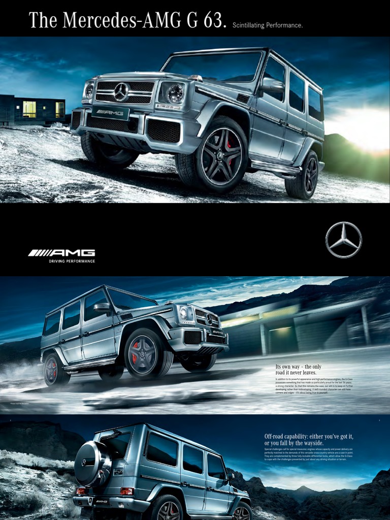 Mercedes Benz Mercedes Benz Brochure413 | PDF | Airbag | Off Roading
