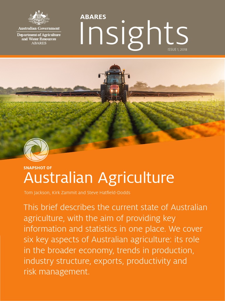 Australian Agriculture | PDF | Agriculture | Economic Growth