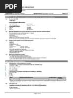 MSDS-of-polyvinyl-acetate-pvac Nitchen | PDF | Science & Mathematics