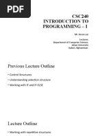 1-8-Iterative Constructs in Java | PDF | Control Flow | Software Development