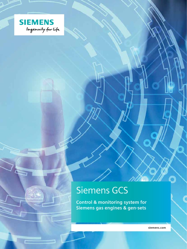 Siemens GCS: Control & Monitoring System For Siemens Gas Engines & Gen ...