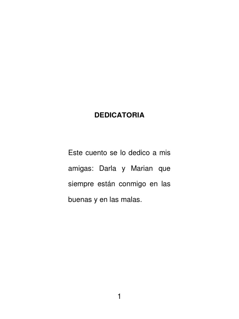 DEDICATORIA1 | PDF