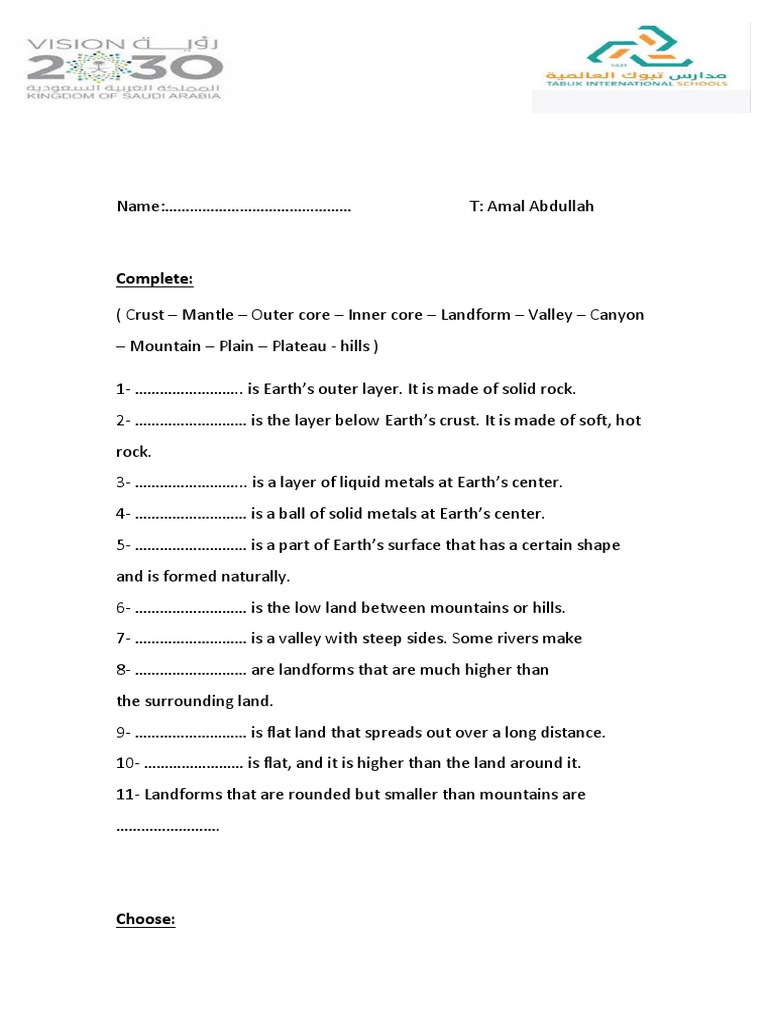 Worksheet (Grade 3) 1 | PDF | Social Science | Science & Mathematics