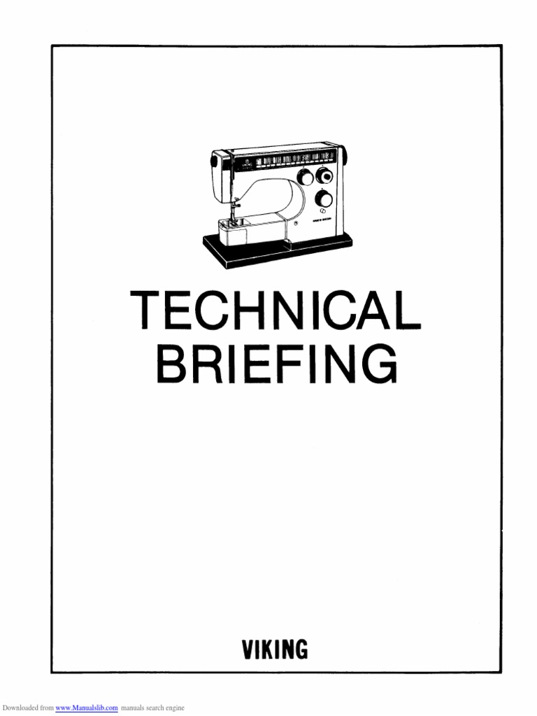 Husqvarna Viking 6440 Manual Guide | PDF | Bearing (Mechanical ...