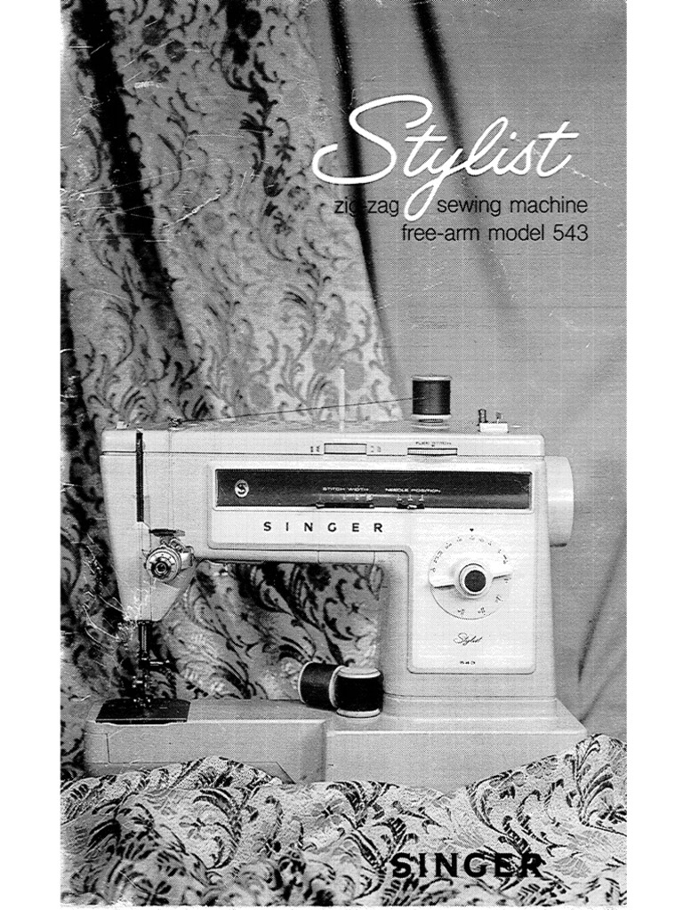 Singer 543 Instructional Manual | PDF
