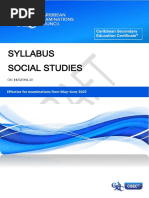 CXC Study Guide - Social Studies For CSEC - Compressed | PDF | Business