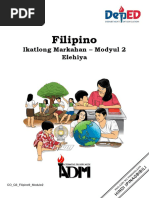 Filipino 9 3rd Quarter Module 7 | PDF