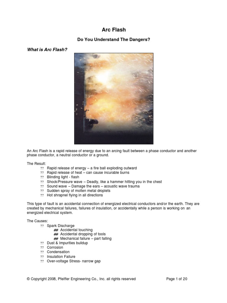 Arc Flash Article | PDF
