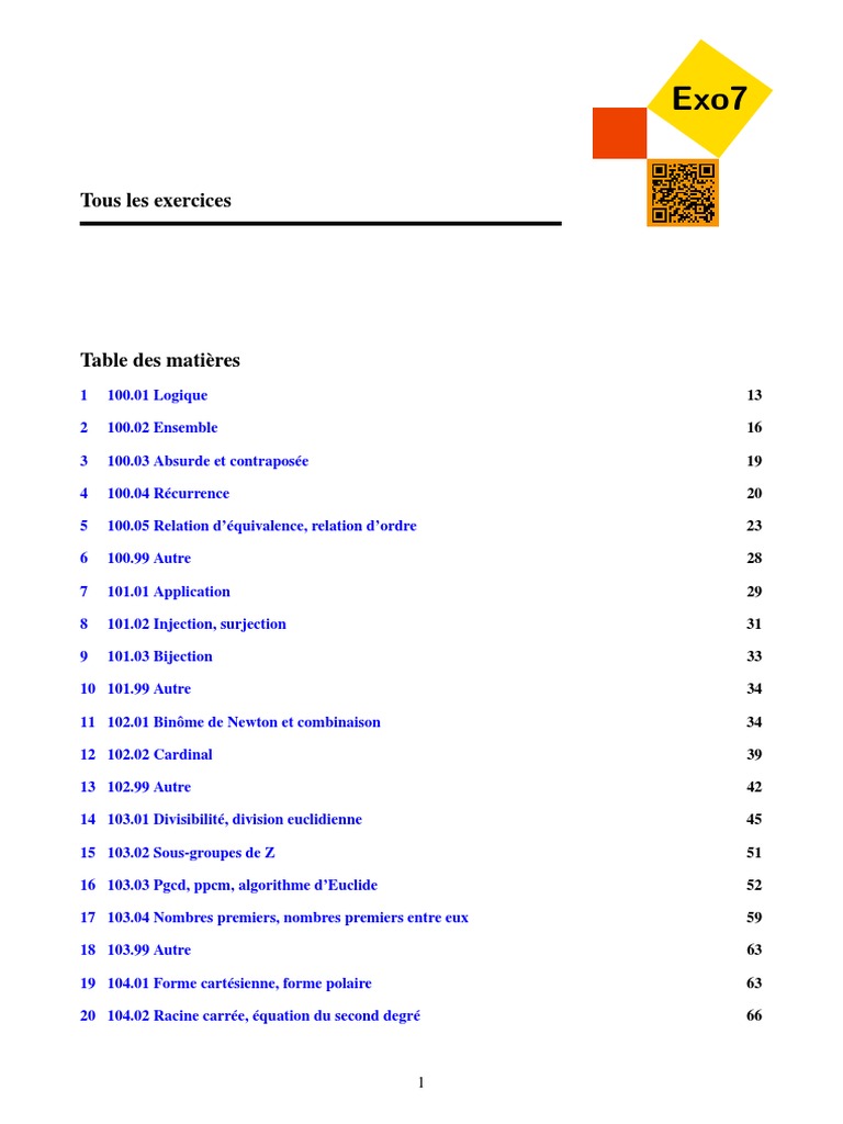 1 5000 Exo Corrige | PDF | Groupe (Mathématiques) | Espace euclidien