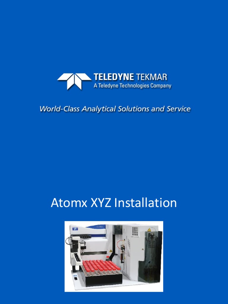 Atomx XYZ Installation Slide Deck | PDF | Software | Debugging