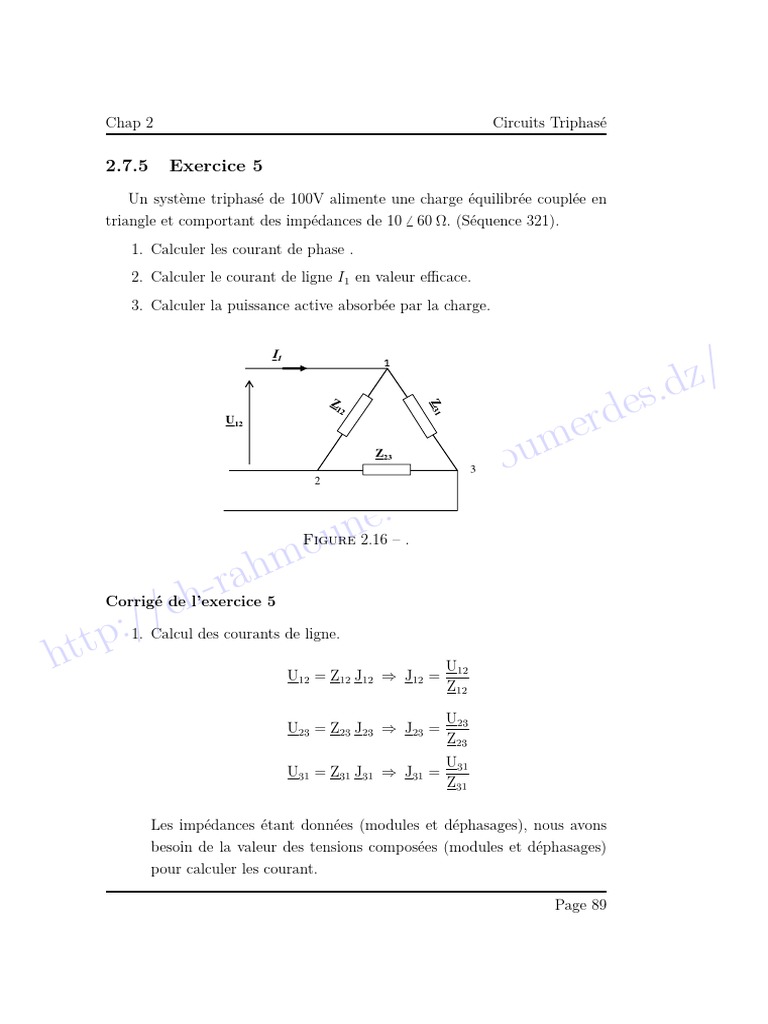 Exercice ch2 5 | PDF | Grandeur physique | Biens manufacturés