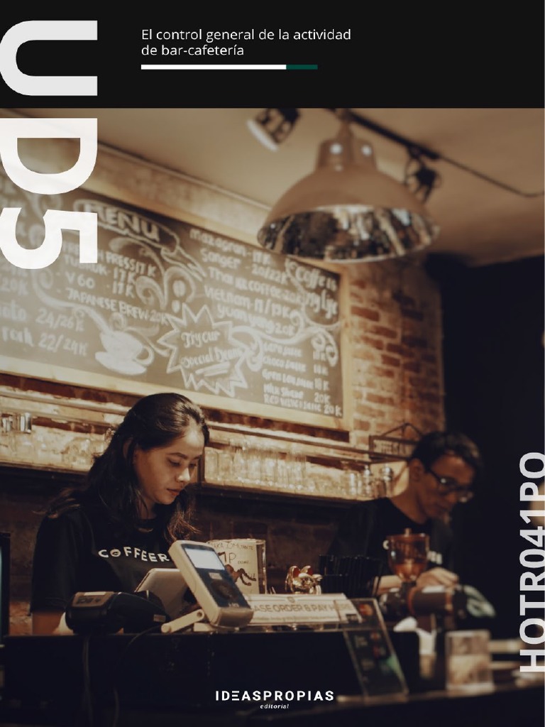Manual UD3. El Control General de La Actividad de Bar-Cafetería | PDF | Análisis de Riesgo y ...