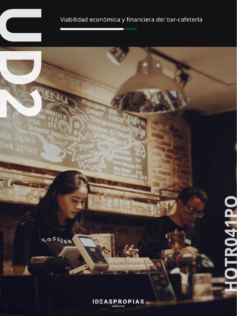 Manual UD2. Viabilidad Económica y Financiera Del Bar-Cafetería | PDF | Gestión de recursos ...