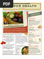 4 Hour Body Comprehensive Cheat Sheet | PDF | Lunch | Foods