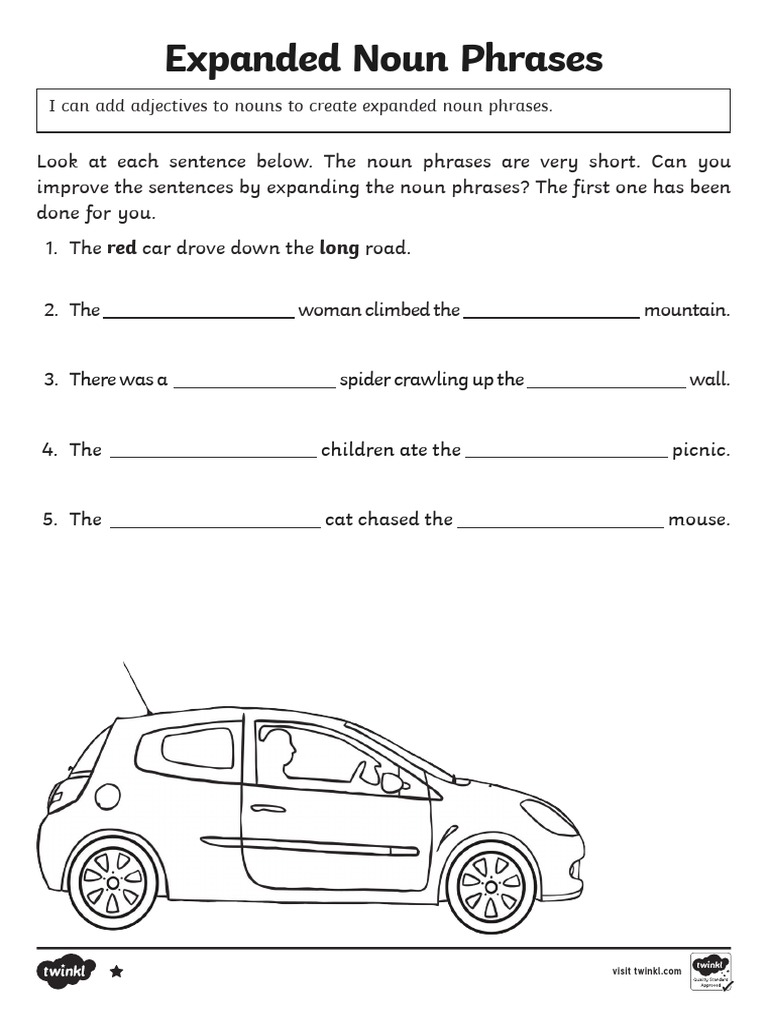 Expanded Noun Phrases | PDF | Career & Growth | Language Arts & Discipline