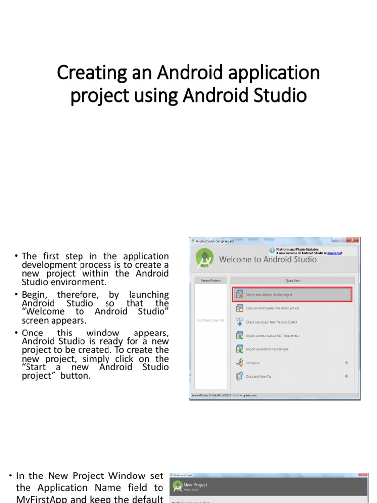 Creating An Android Application | PDF | Android (Operating System) | Computer File