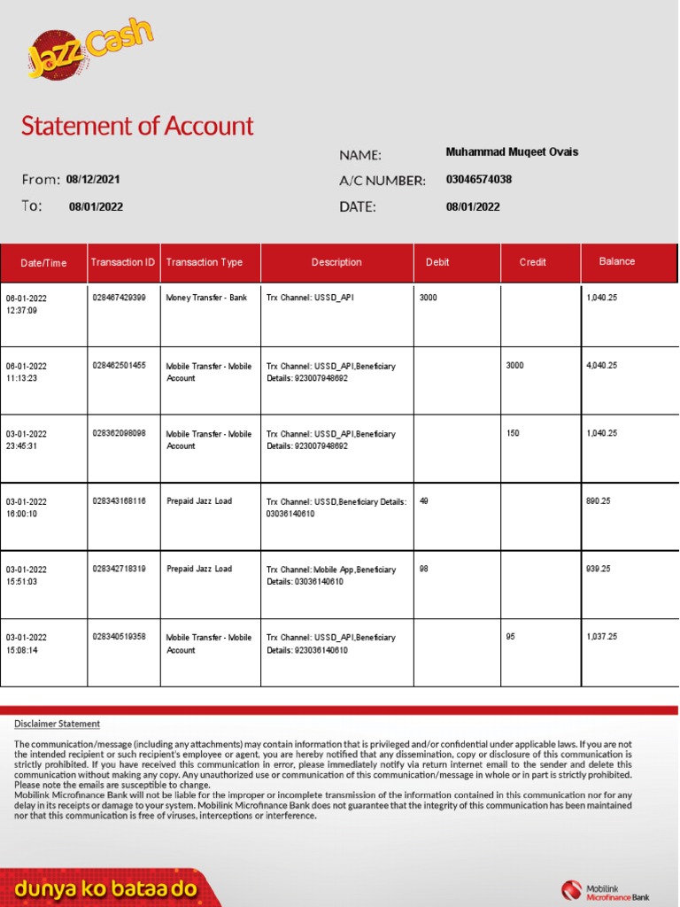 Account Statement | PDF | Debit Card | Financial Transaction