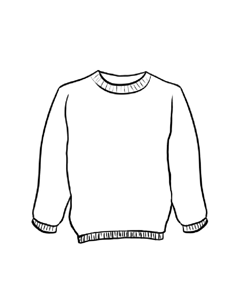 Printable Ugly Sweater Template | PDF