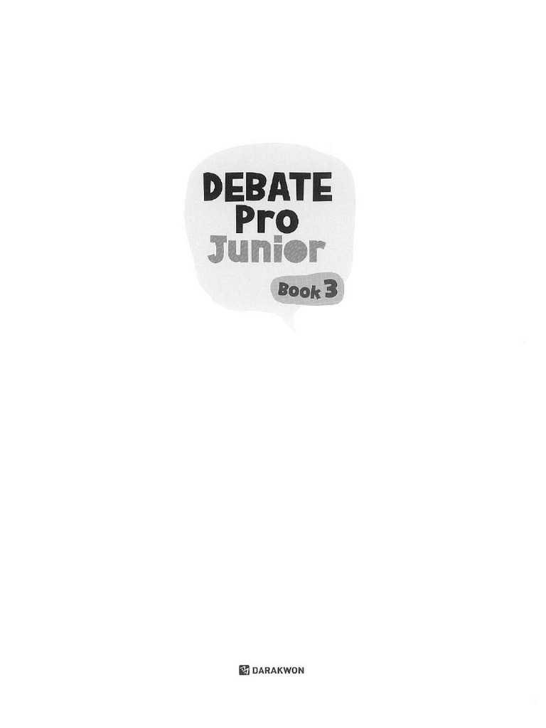 DEBATE Pro Book3-Compressed | PDF