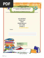 Q3 Grade 2 Week 3 Worksheets | PDF