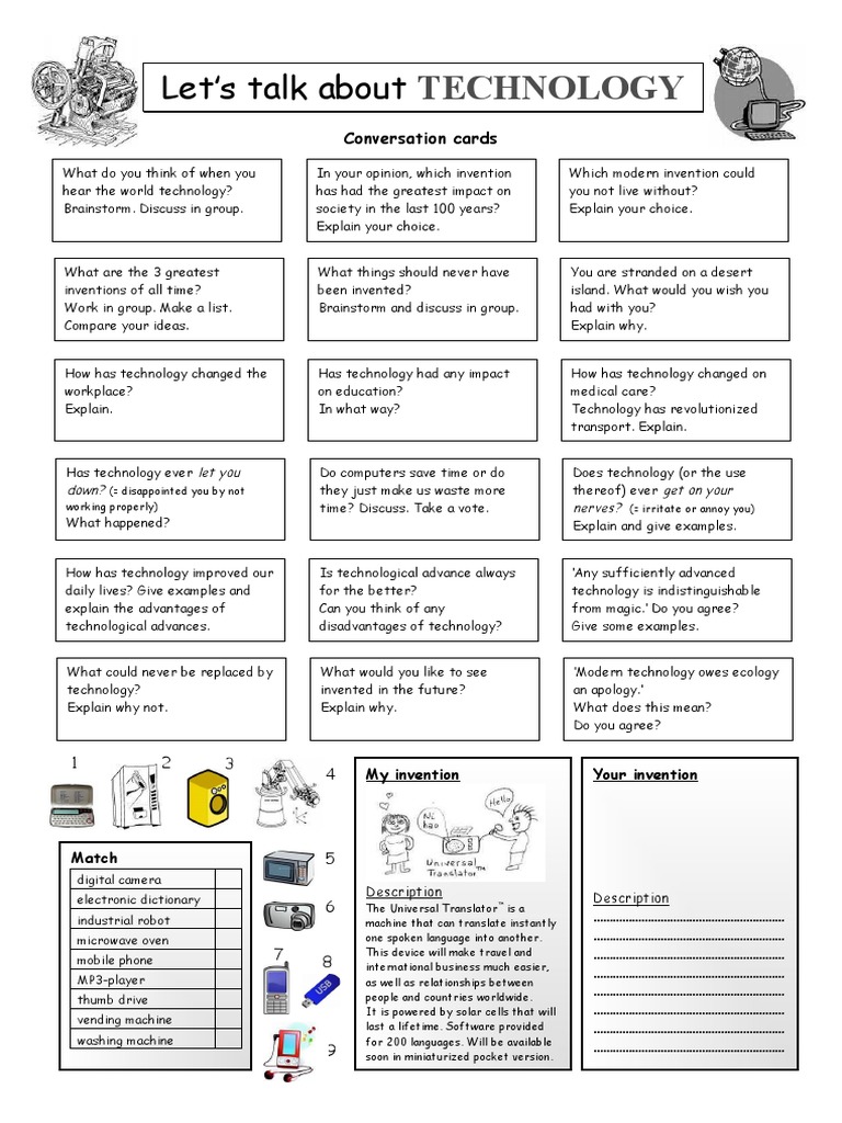 Lets Talk About Technology | PDF | Brainstorming | Computing
