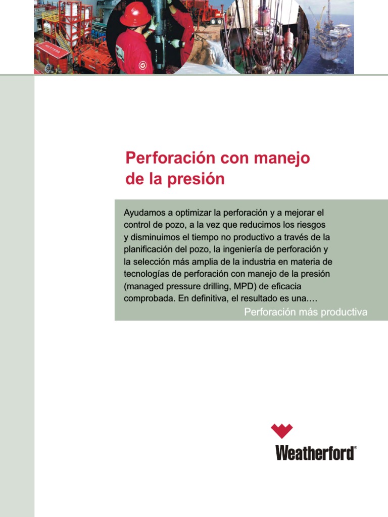 Managed Pressure Drilling - Brochure | PDF | Ingeniería | Gases