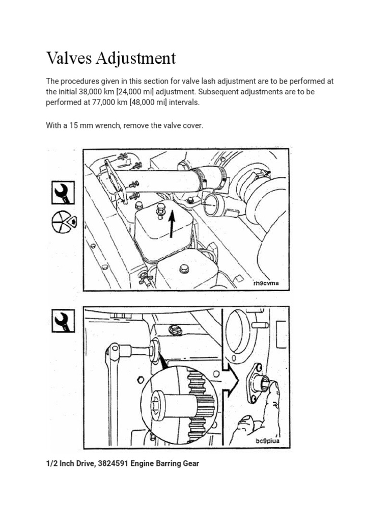 6.7 Cummins Valve Adjustment Guide | PDF | Home & Garden | Technology ...