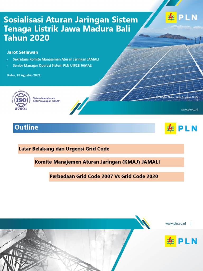 Pembaruan Grid Code PLN 2020 | PDF