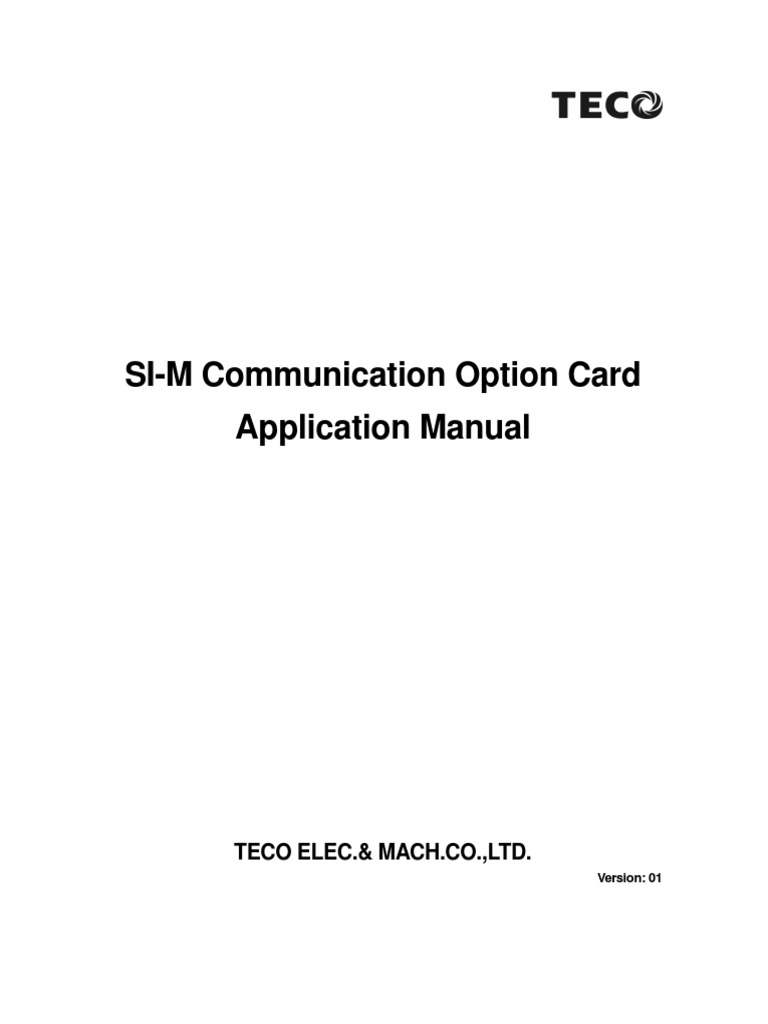 SI-M Communication Option Card Manual | PDF | Binary Coded Decimal ...