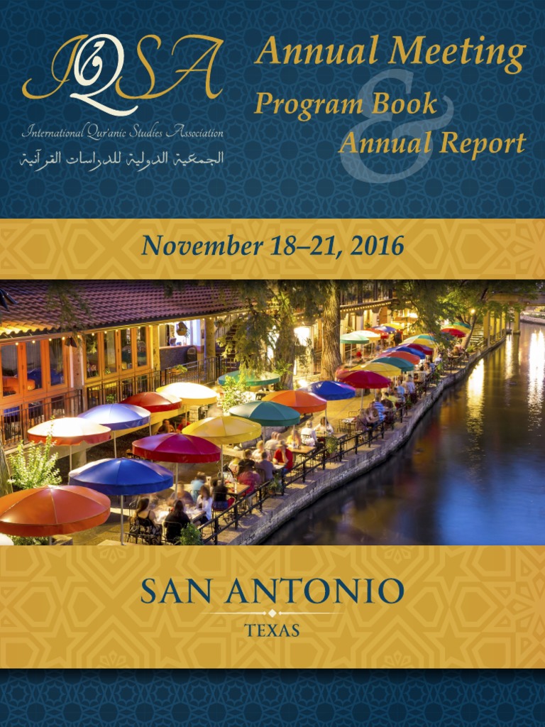 Iqsa Programbook 2016 | PDF | Quran | Islam