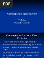 The CPE Verbatim Tool | PDF | Conversation | Psychology