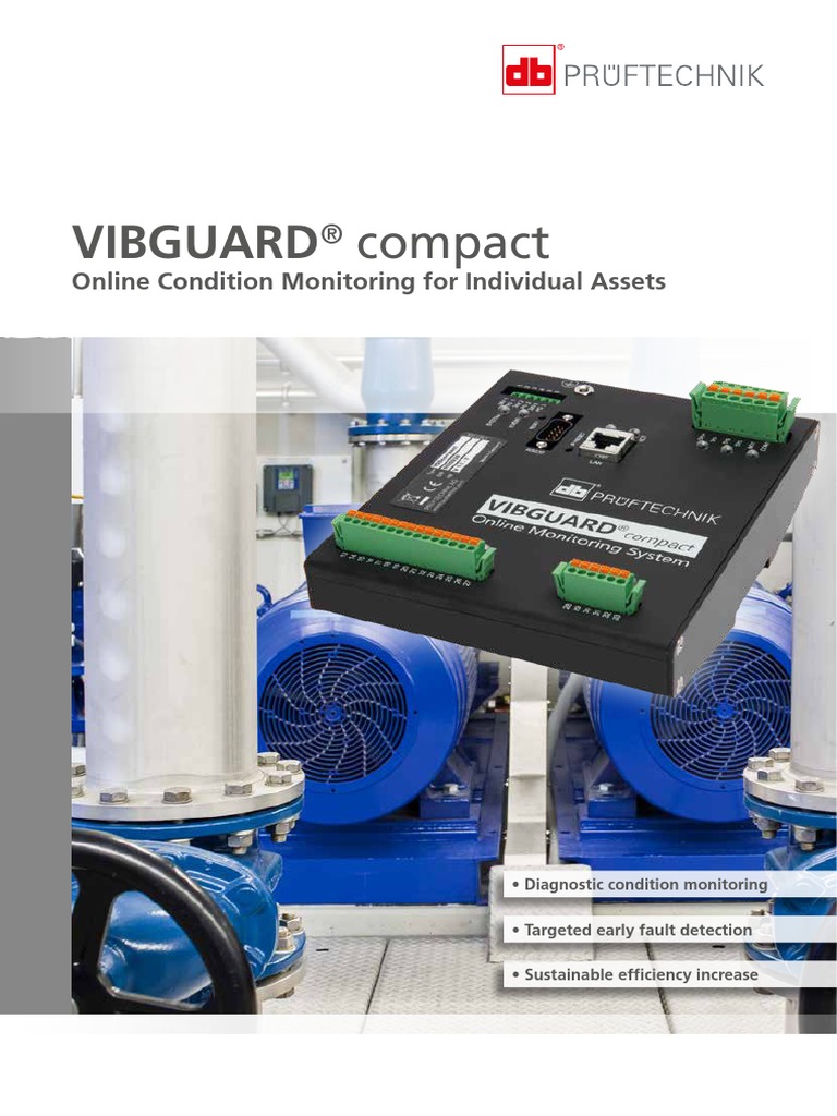 VIBGUARD Compact - Online Condition Monitoring For Individual Assets | PDF | Wi Fi ...