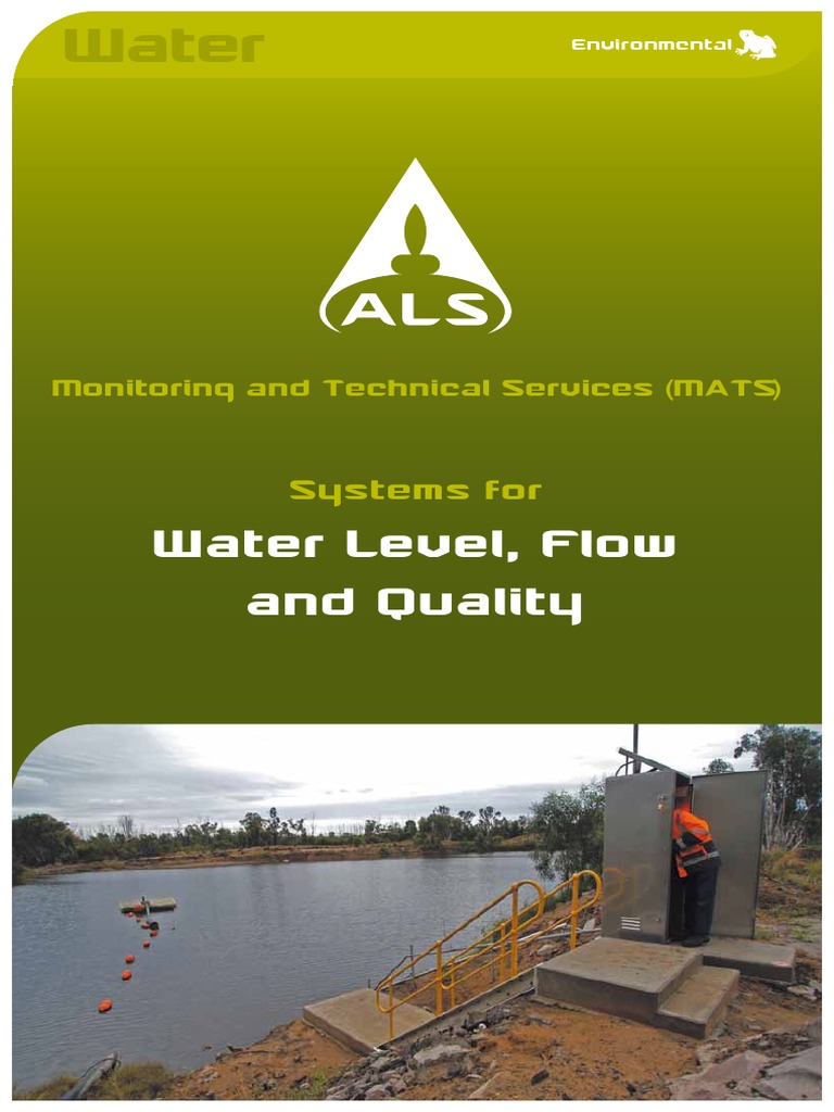 MATS Water Level Flow and Quality | PDF | Flow Measurement | Telemetry