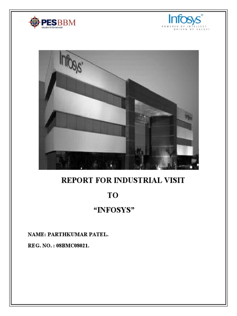 Report of Industrial Visit of Infosys | PDF | Business | Economies