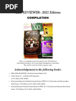 CBRC 2022 LET - ProfEd (DIAGNOSTIC EXAM) | PDF | Educational Assessment | Curriculum