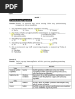 FILIPINO 9, QUARTER 2. Modal | PDF