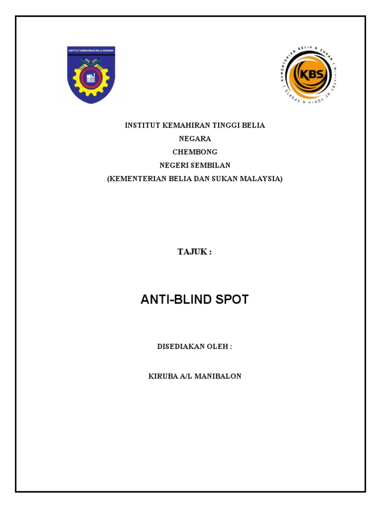 SISTEM PENGESAN TITIK BUTA | PDF