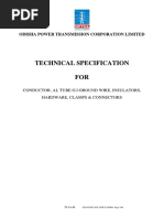 Acsr Zebra Conductor | PDF | Wire | Electrical Resistance And Conductance