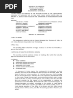 Sample Barangay Session Minutes | PDF | Government | Justice