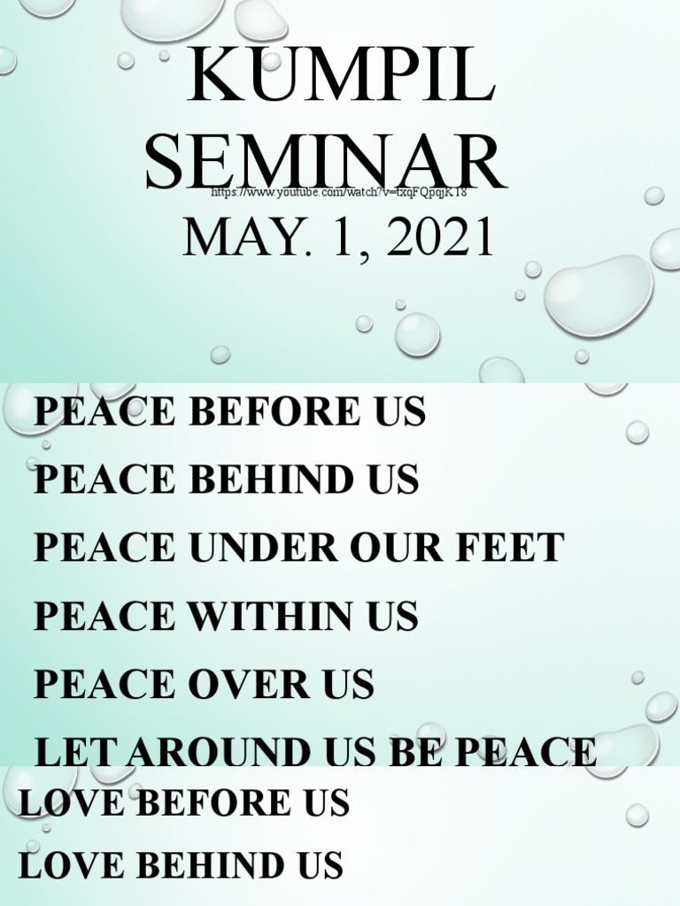 Kumpil Seminar Made by Cecile | PDF