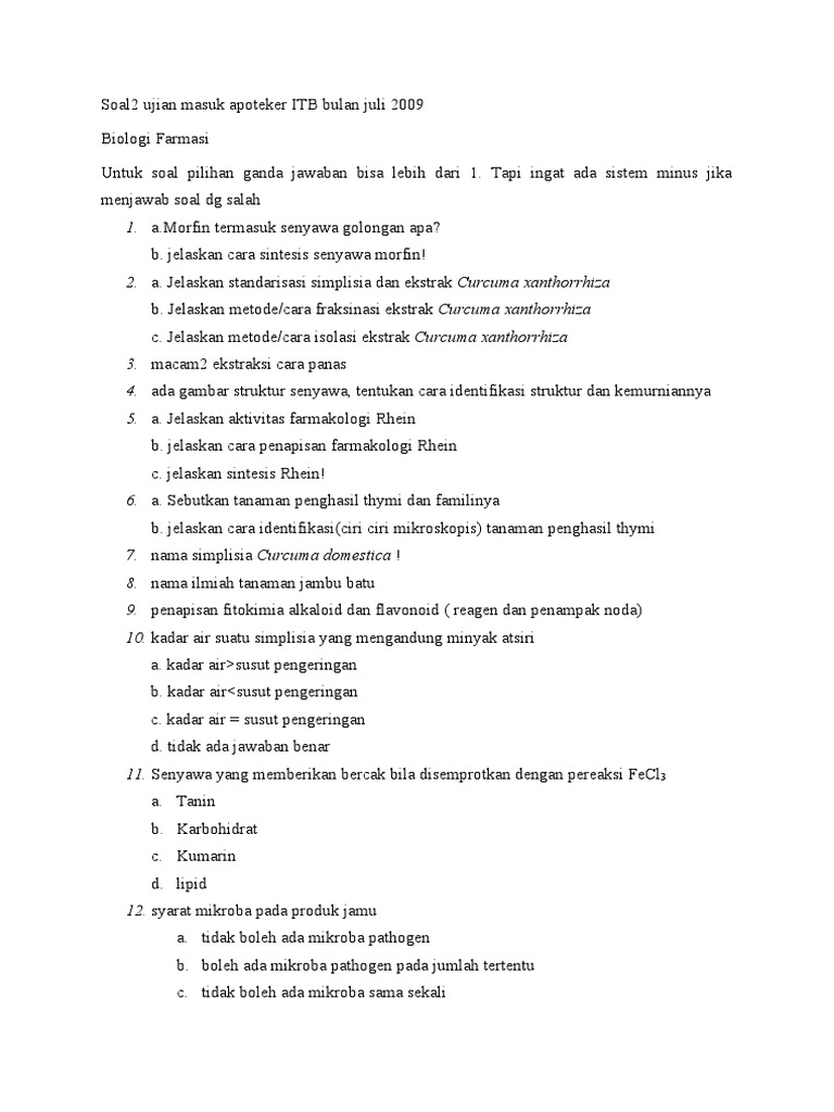 Soal Ujian Profesi by Andri Tilaqza | PDF