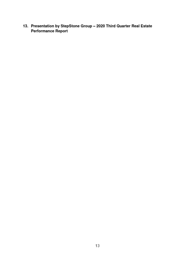 Real Estate - StepStone | PDF | Investing | U.S. Securities And ...